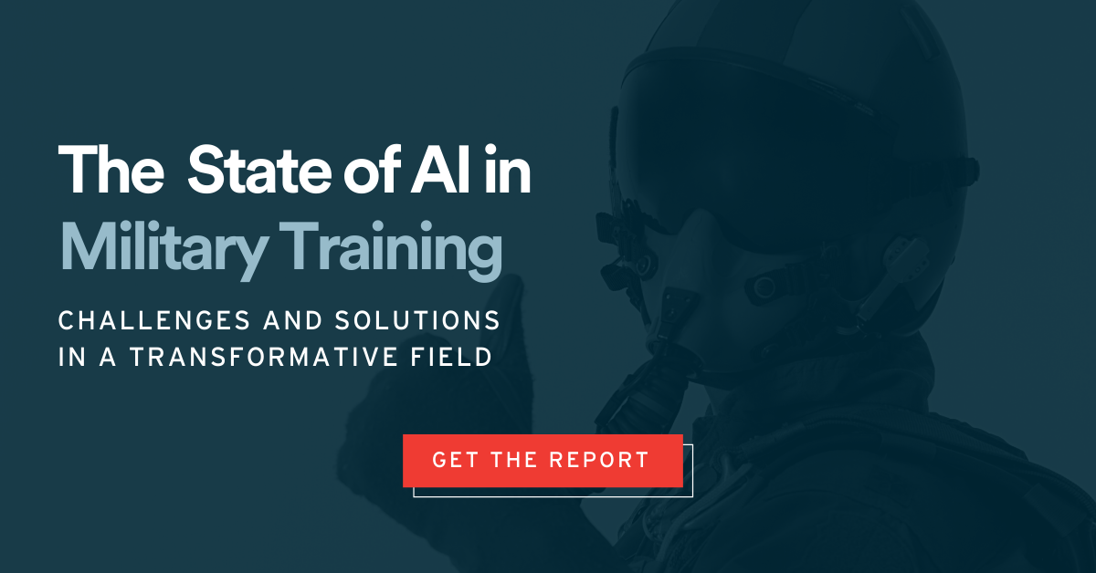 The State of AI in Military Training